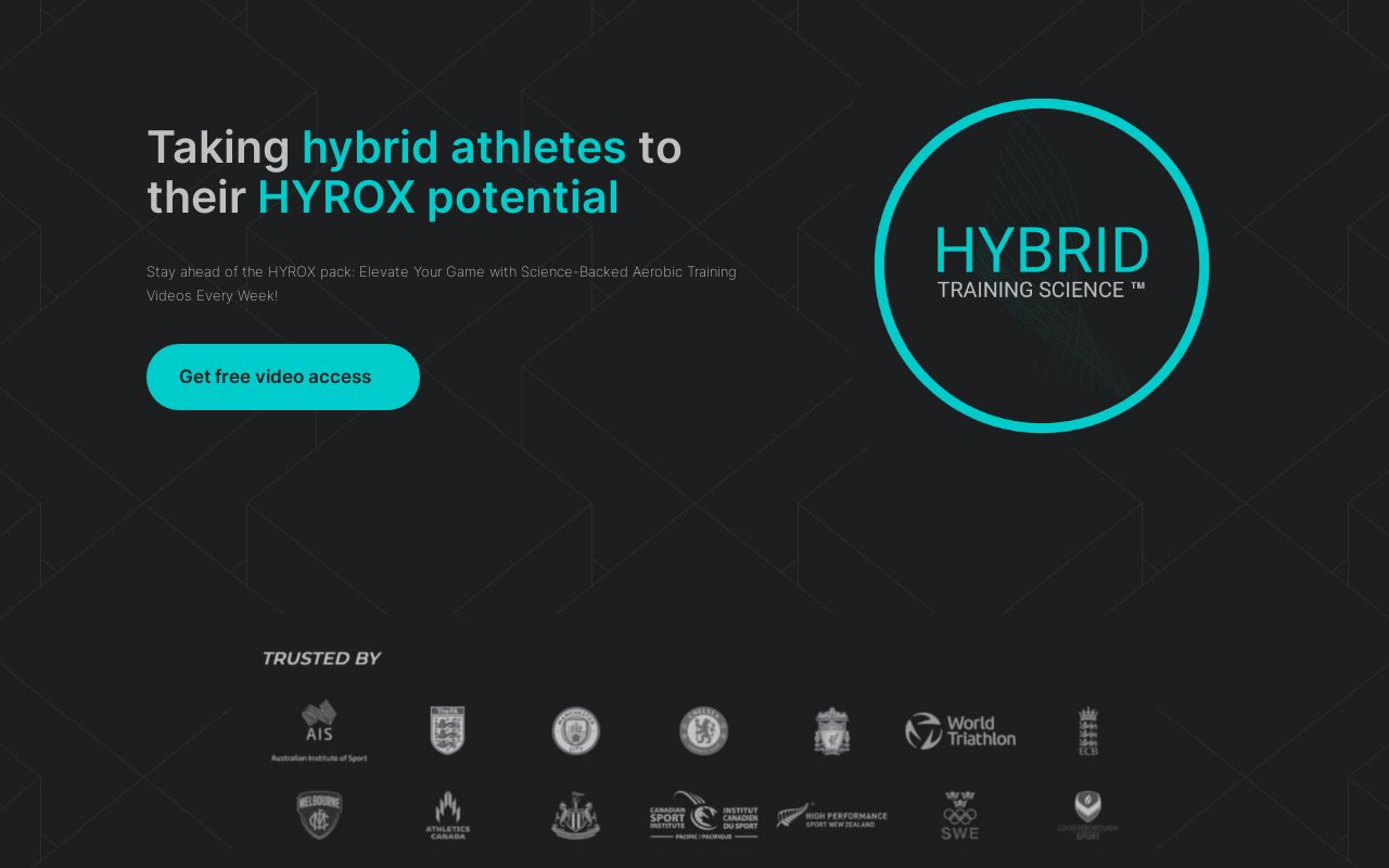 Hybrid training science